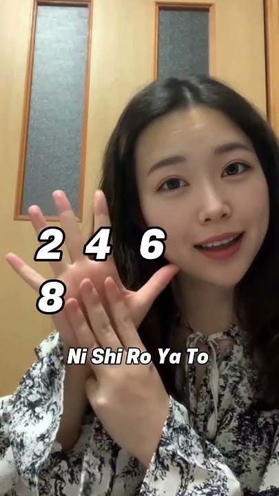 Japanese counting HACK nobody teaches you! 🔢 #shorts #minnanonihongolistening - YouTube