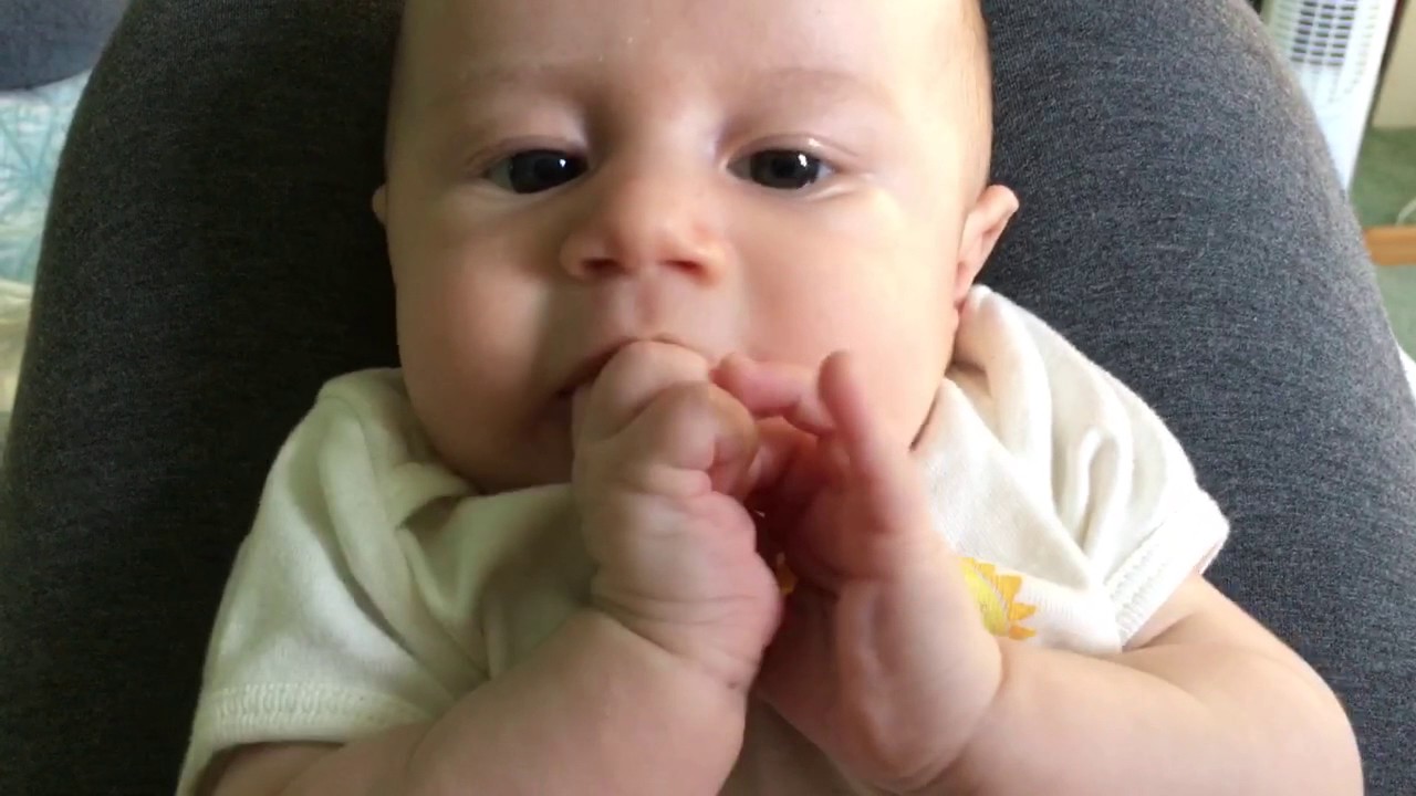 Baby Reed 2 months. - YouTube