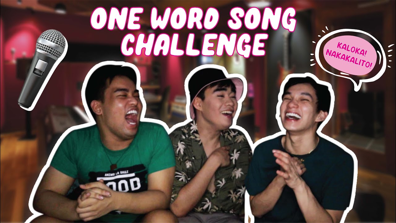 One Word Song Lyrics Challenge (Some Pop Songs and Spotify Charts ...