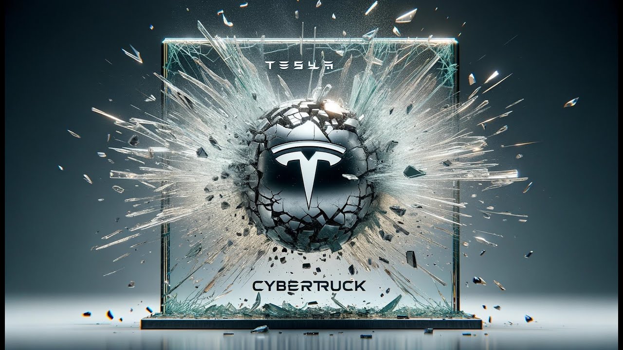 Elon Musk Shattered The Tesla Cybertruck Window - YouTube