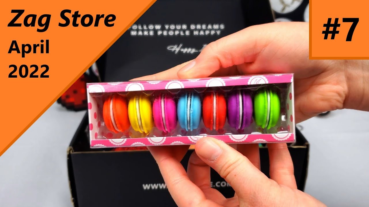 Unboxing Miraculous Ladybug Zag Store Box #7 - April 2022 - YouTube