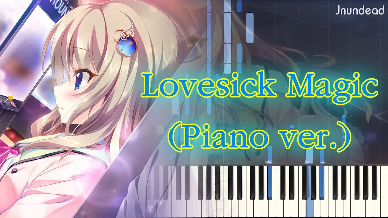 [9-nine- Series Character Song] Lovesick Magic - Piano Arrangement - YouTube