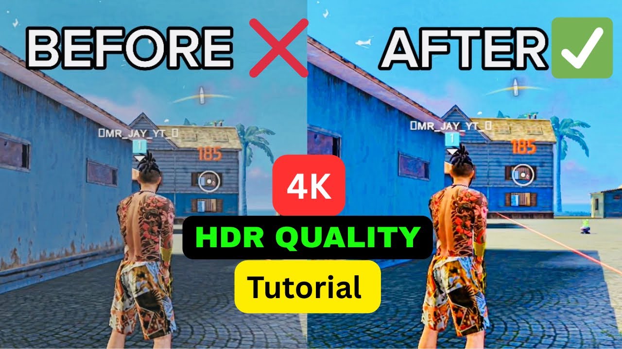 Free fire quality video editing | Free fire 4K Quality Tutorial | free ...