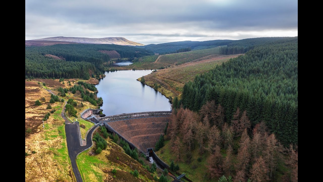 Banagher Dam - Northern Ireland - Mavic 2 Pro - YouTube