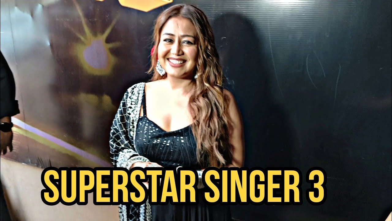 Superstar Singer 3|Beautiful Judge Neha Kakkar looking Very pretty in ...