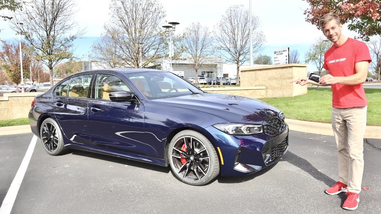 2023 BMW M340i POV Start Up, Test Drive, Walkaround and Review - YouTube