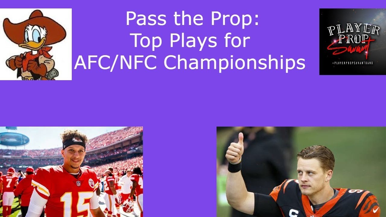 Pass the Prop: NFL Conference Championship Show with Eric Pauly! - YouTube