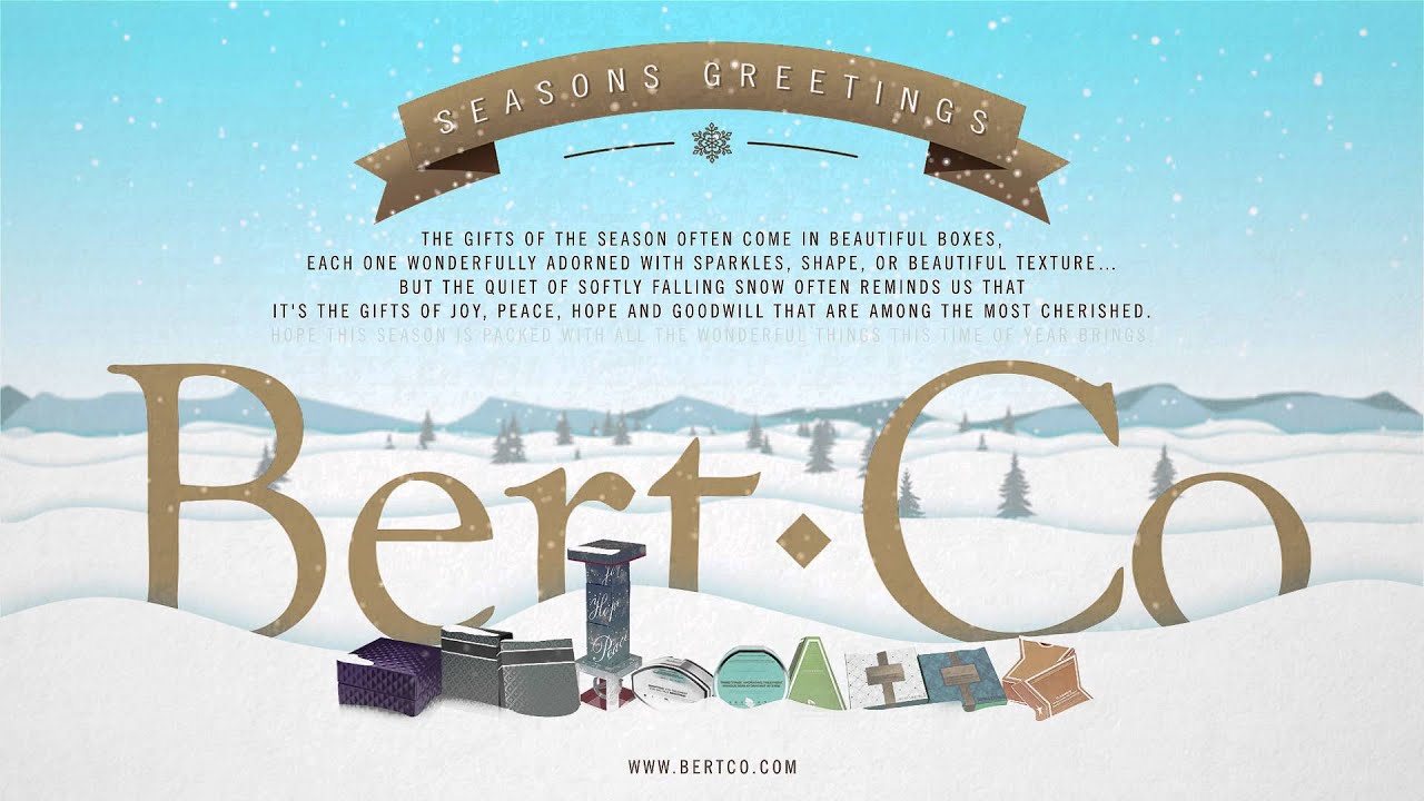 Bert-Co Holiday Card 2015 - YouTube
