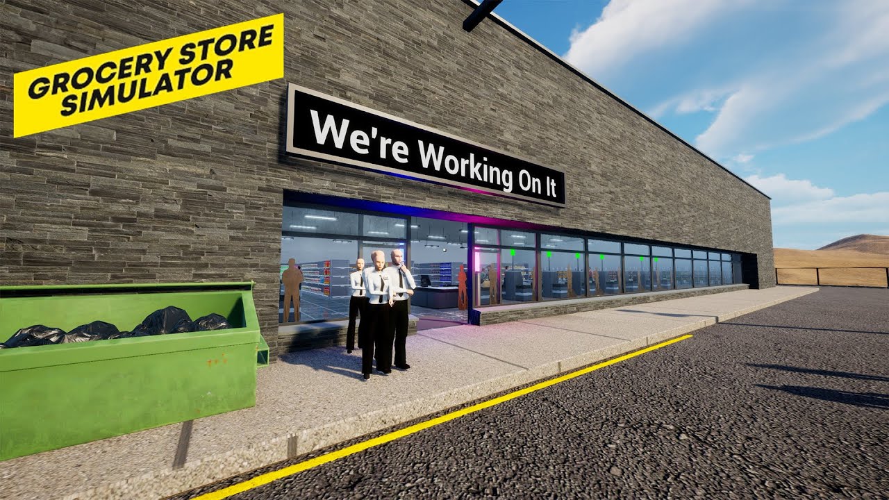The Road to the Perfect Grocery Store in Grocery Store Simulator! Part ...