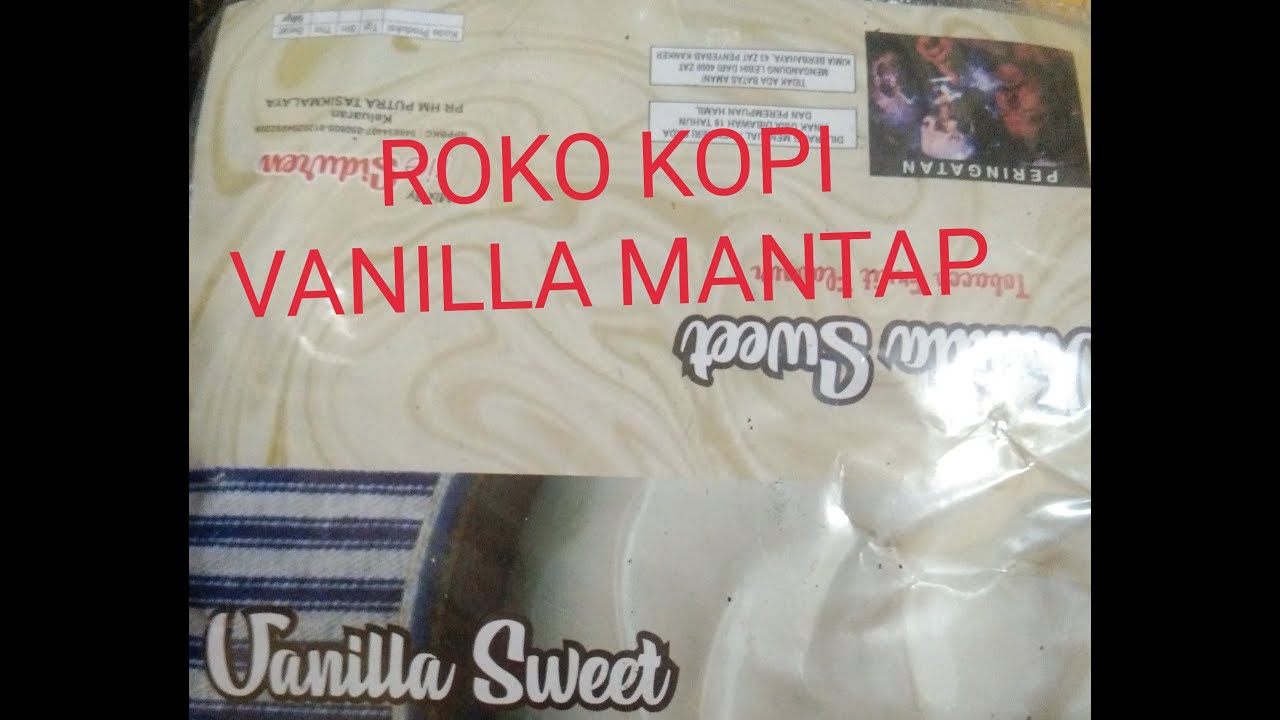 cara membuat roko rasa vanilla kopi - YouTube