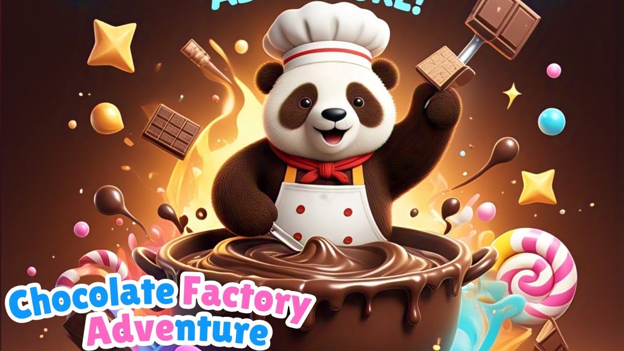 BabyBus Panda’s Chocolate Factory Adventure 🍩🍬 | Learning & Fun for ...