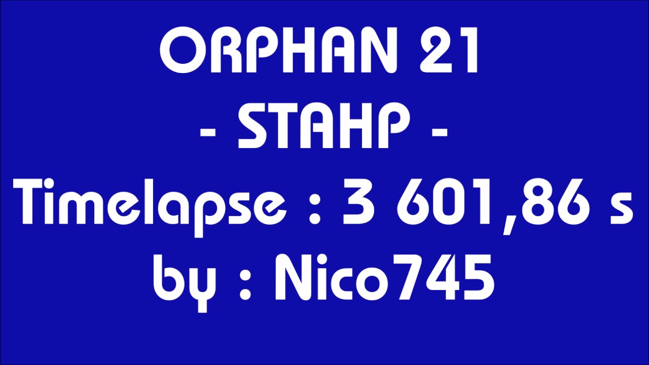 ORPHAN 21 : STHAP [HD] - YouTube
