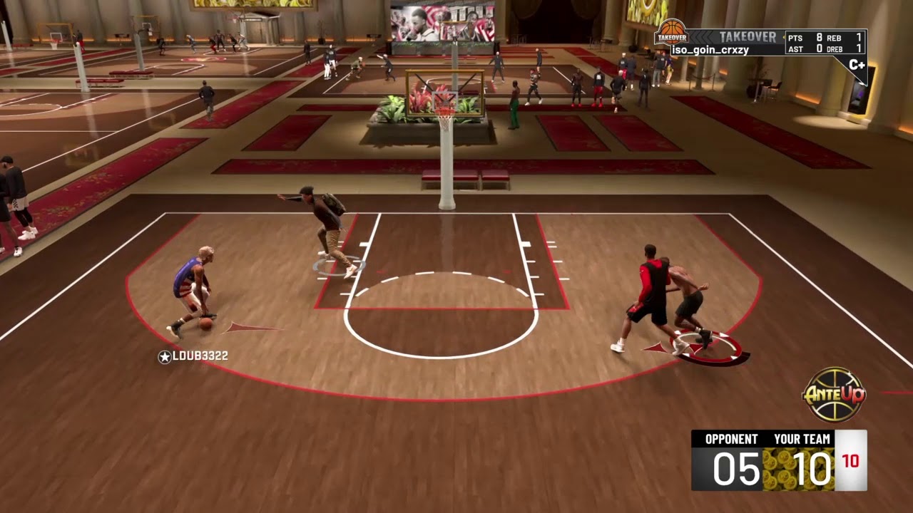 Droping people off on 5k court - YouTube