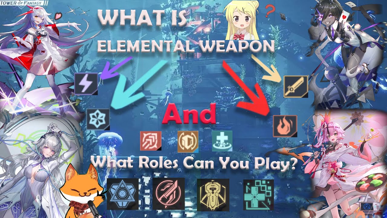 Tower of fantasy ရဲ့ (Elements, Weapon Resoနဲ့ Weapon passive) တွေရဲ့ ...