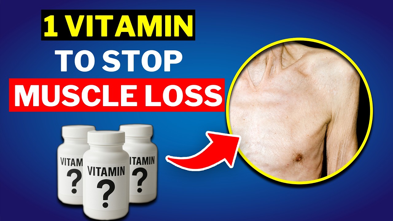 Top Vitamins to STOP Muscle Loss - YouTube