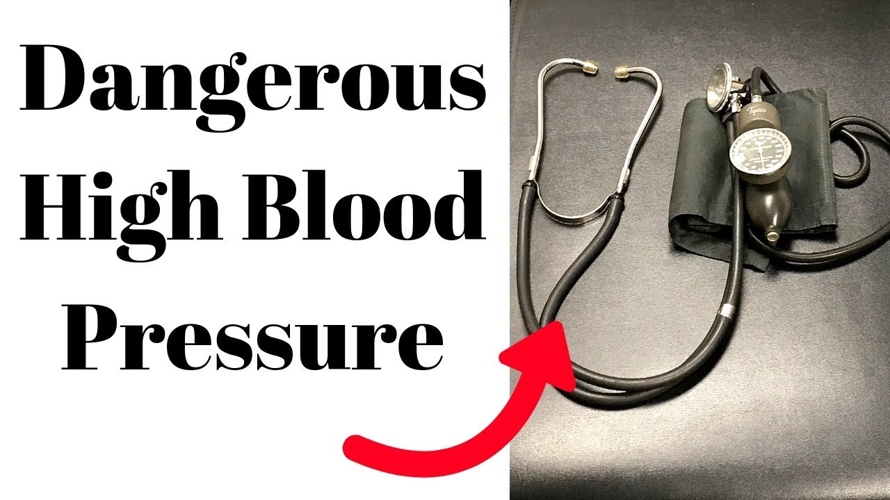 DANGEROUS: High Blood Pressure - YouTube