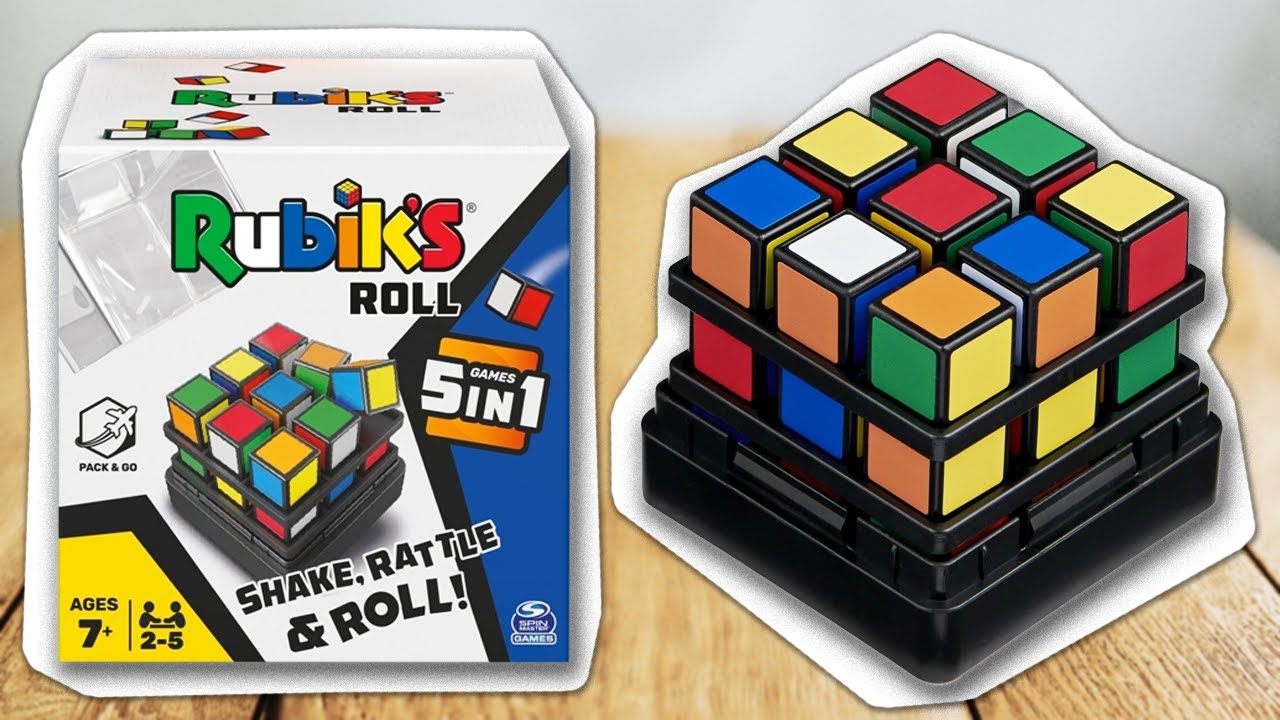 How to play RUBIK'S ROLL - 5 in 1 (official rules, gameplay and ...