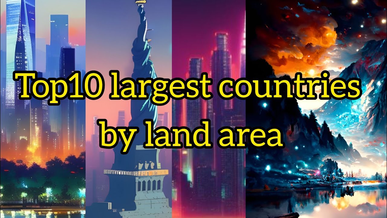 top 10 largest countries by land area in the world#generalknowledge ...