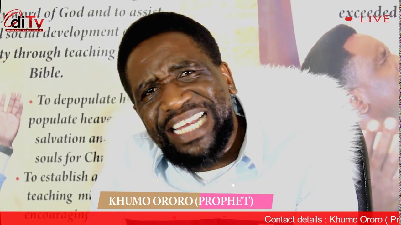 Failure can be reversed!!!prophet khumo ororo - YouTube