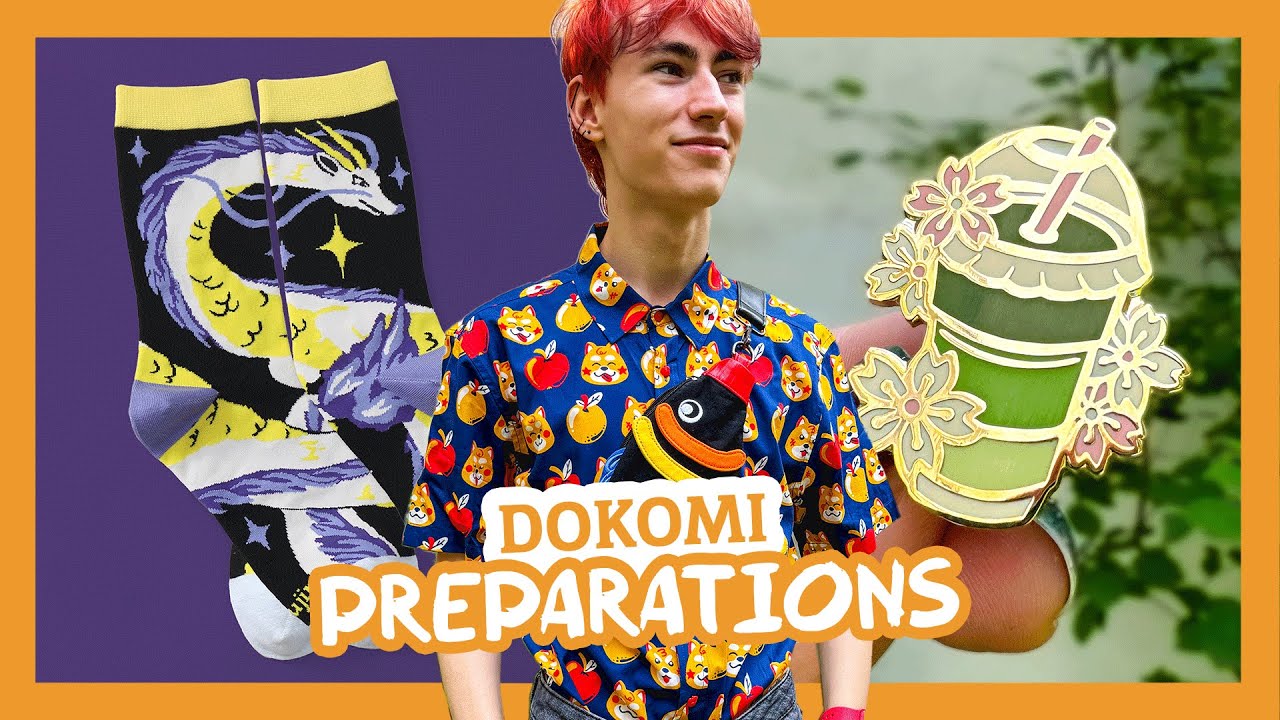 Preparing for DOKOMI & New Merch Designs! | Artist Alley Studio Vlog ...