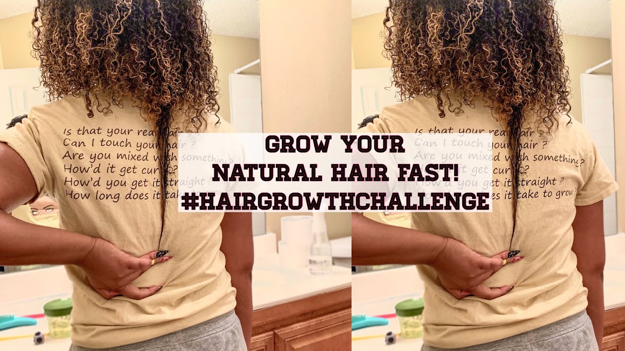 How I Grew My Hair In A Month Using One Product Let The Hair Growth