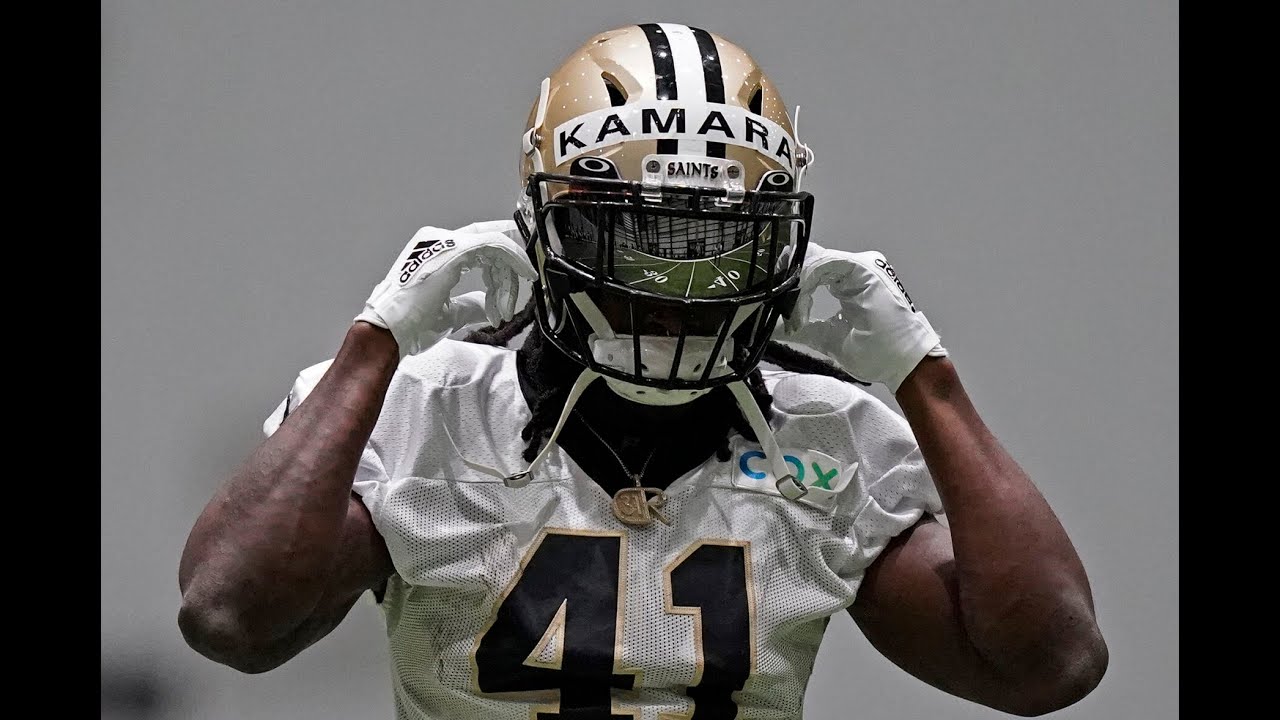 Alvin Kamara returns: See AK in action, more Saints training camp ...
