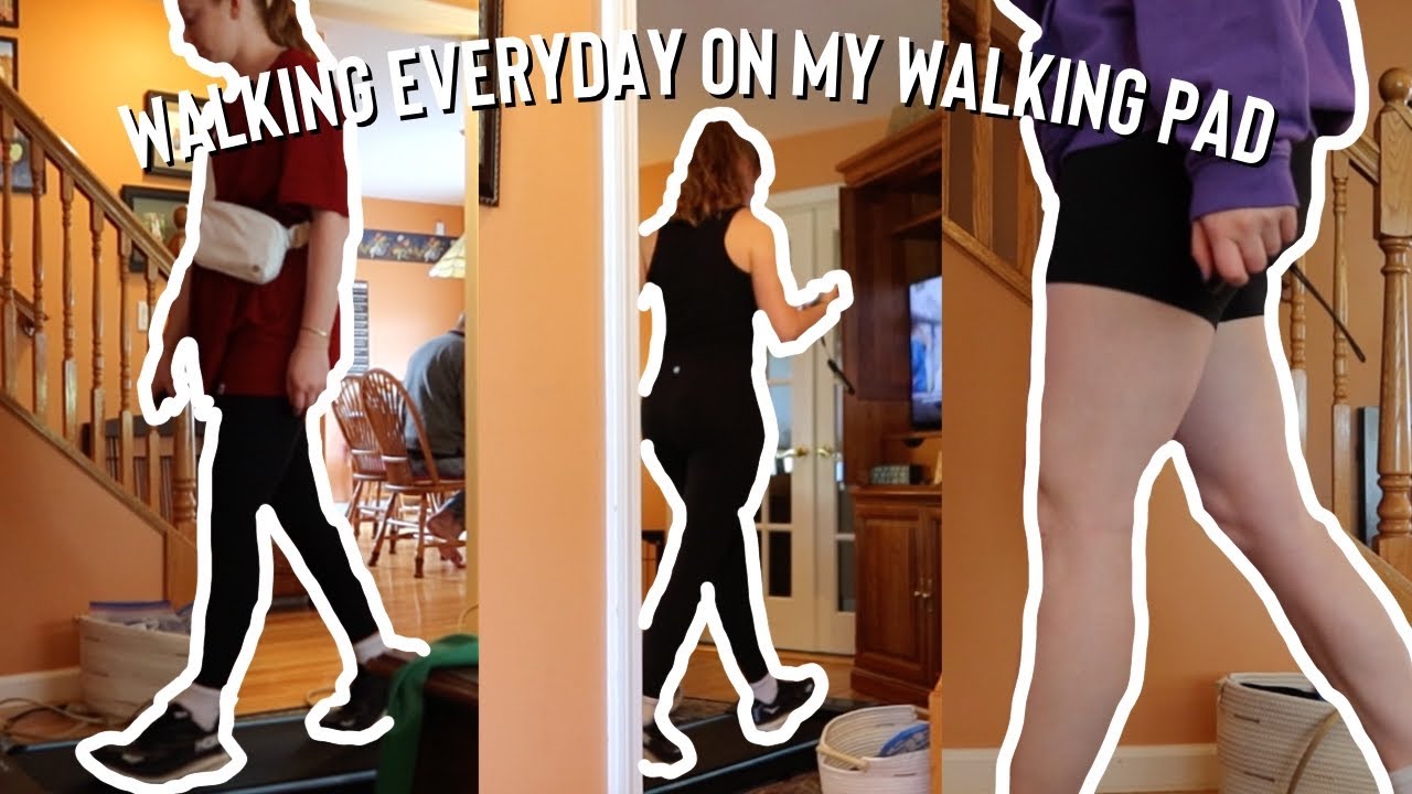 WALKING FOR AN HOUR A DAY FOR A WEEK | WALKING PAD CHALLENGE - YouTube