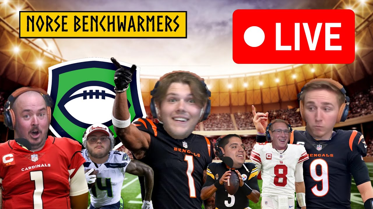 LIVE FANTASY DRAFT!!! NORSE BENCHWARMERS EPISODE 25 - YouTube