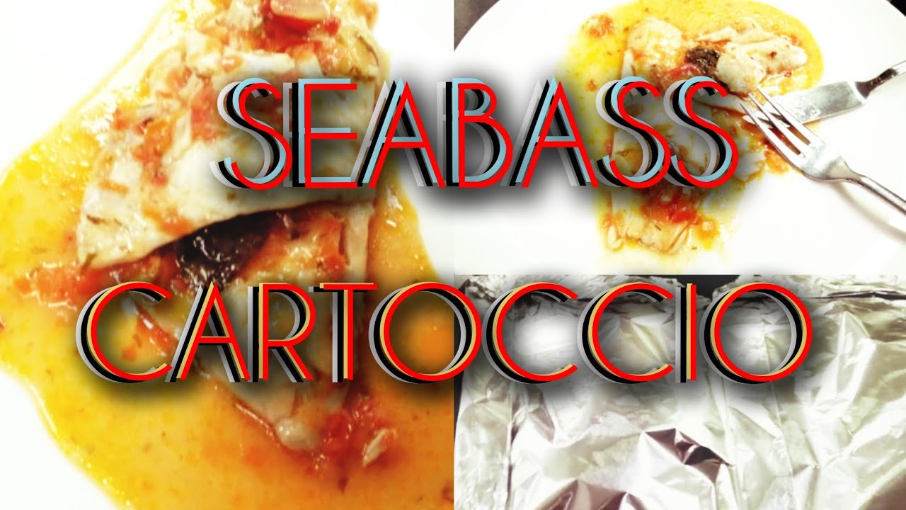 SEABASS FISH CARTOCCIO - YouTube