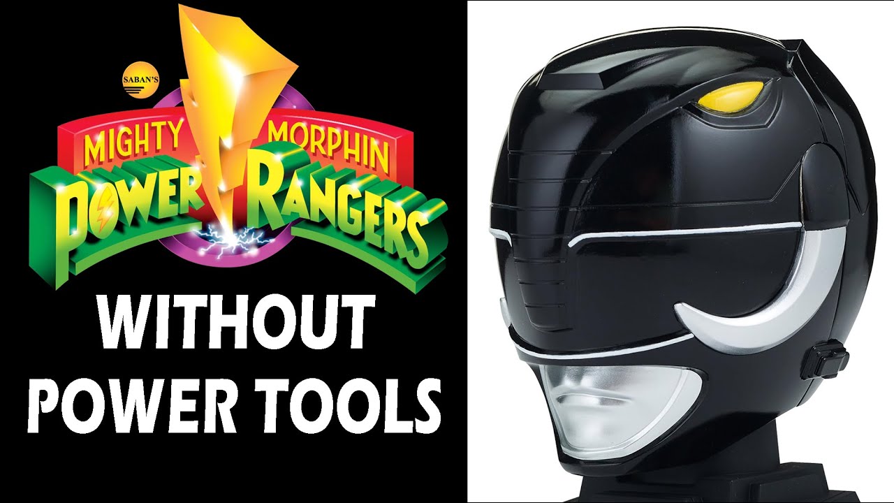 How To Make Power Rangers Costume - Handmade Without Power Tool (BLACK ...