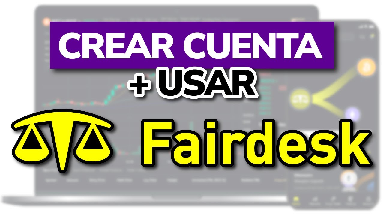 📈 Crear Cuenta y Cómo Funciona FairDesk.com (Exchange de Criptomonedas ...