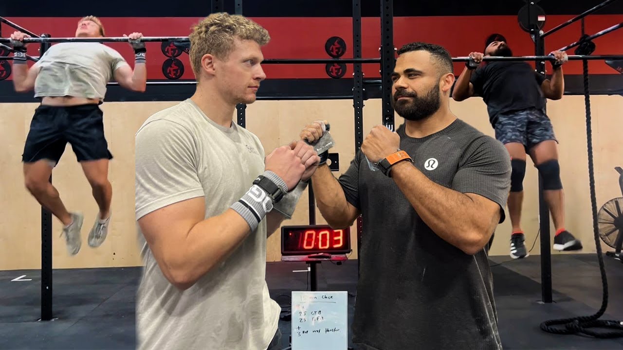 ...THEN build to a 3 REP MAX THRUSTER | TTT THROWDOWN 245 - YouTube