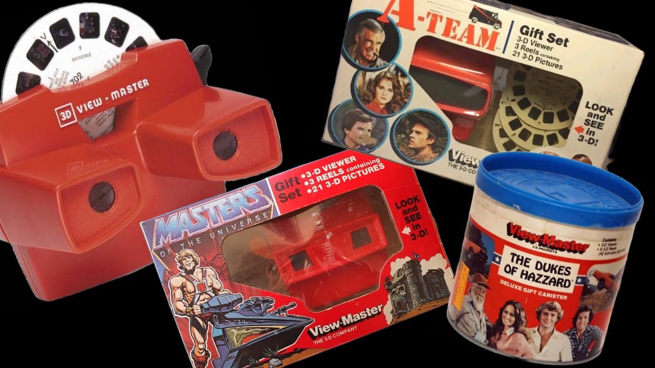 The Wonderful 80s Pop Culture View Master Boxsets - YouTube