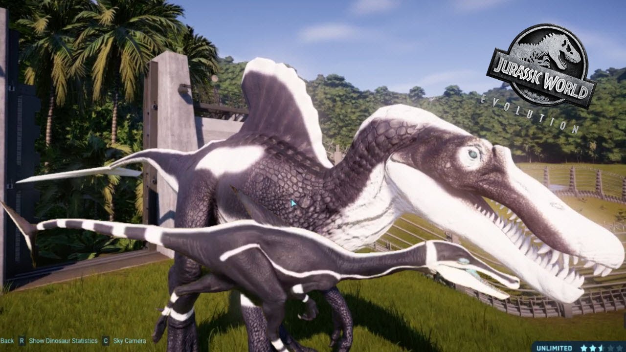 SHARK TROODON AND KILLER WHALE SPINOSAURUS!!! | JURASSIC WORLD ...