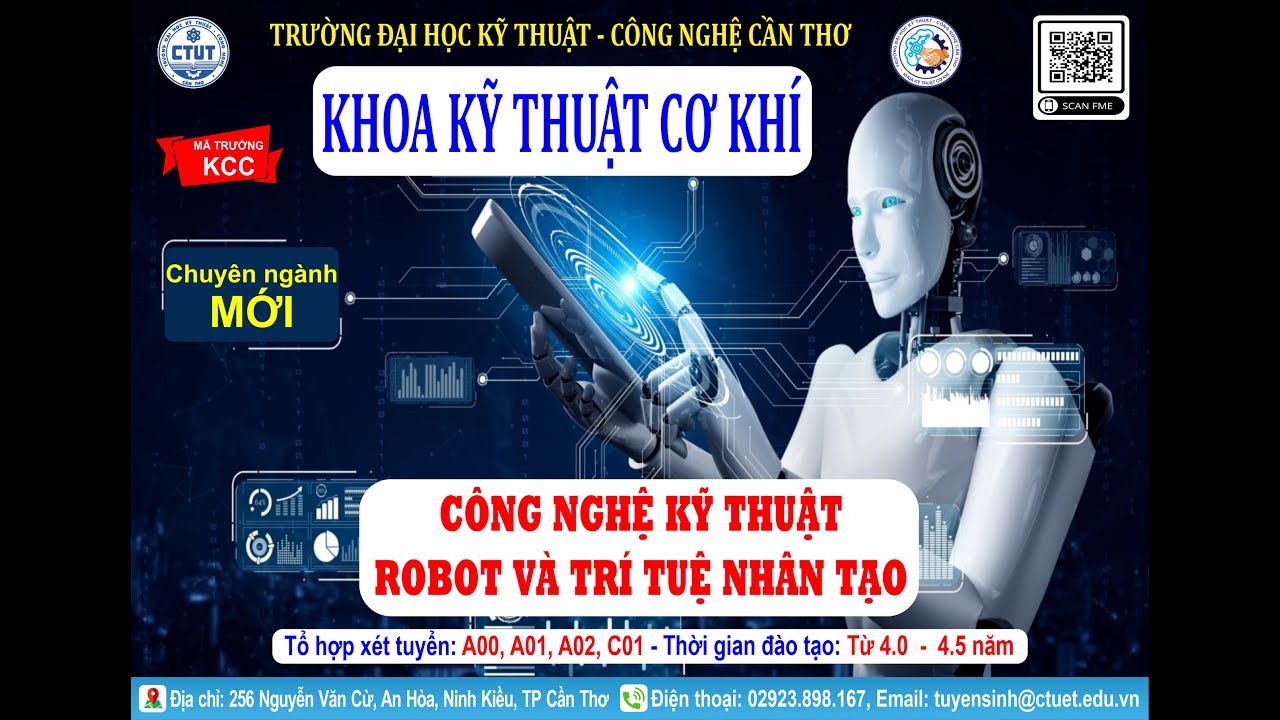 VIDEO GIỚI THIỆU CHUYÊN NGÀNH: CÔNG NGHỆ KỸ THUẬT ROBOT VÀ TRÍ TUỆ NHÂN ...