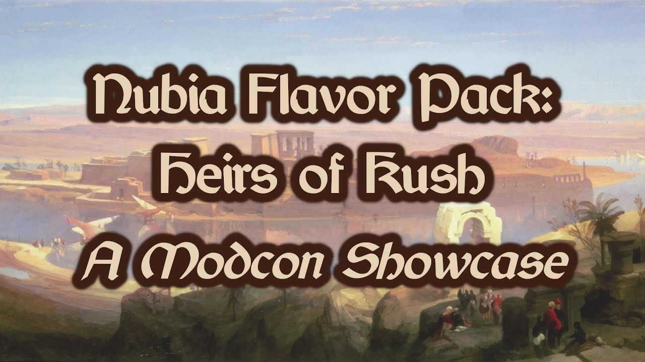 CK3 RICE Mod: RICE Nubia Flavor Pack Showcase - YouTube