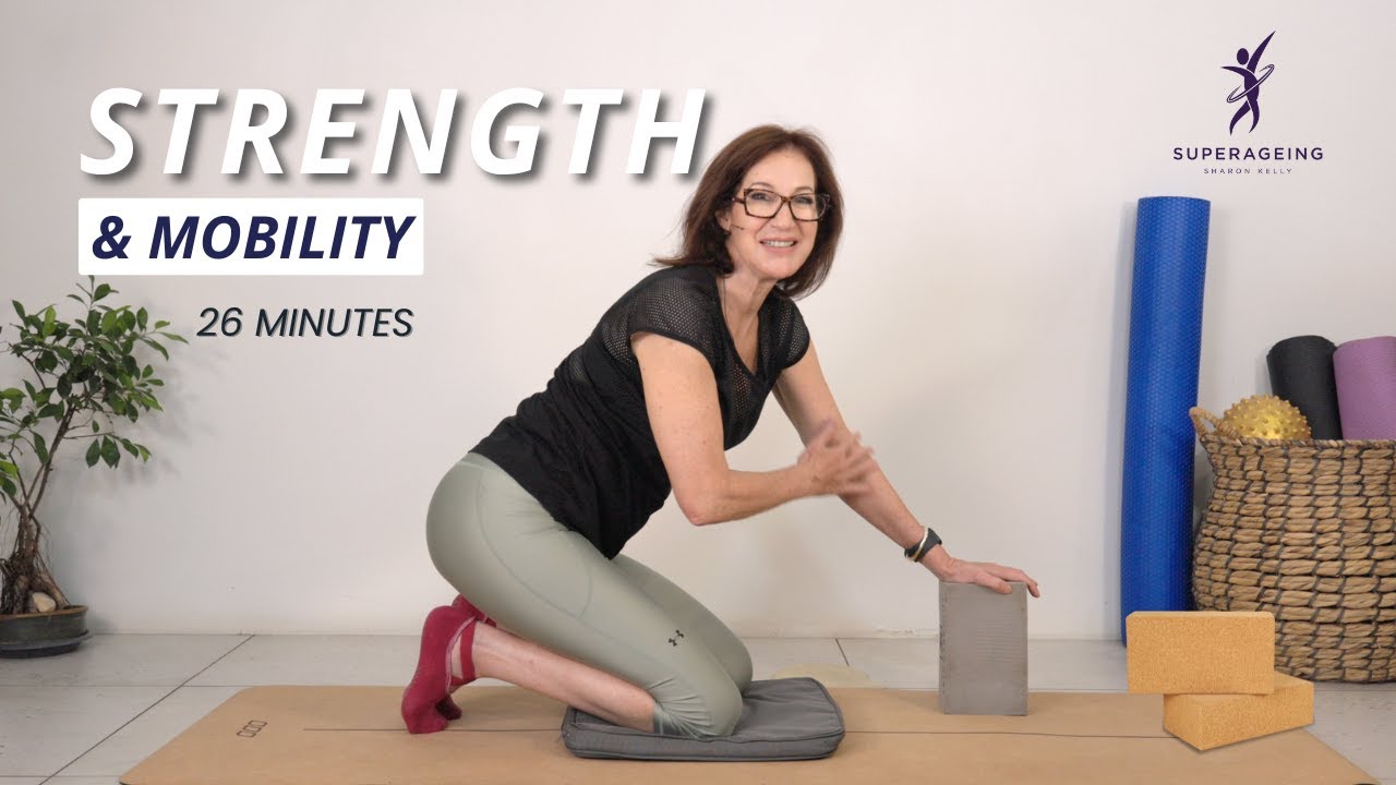 Start Strong: Yoga Block Workout for Strength & Mobility | Perfect for Beginners! - YouTube