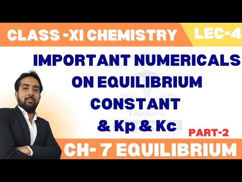 Problems On Equilibrium Constant Kp and Kc-2 | IIT-JEE MAINS & NEET ...