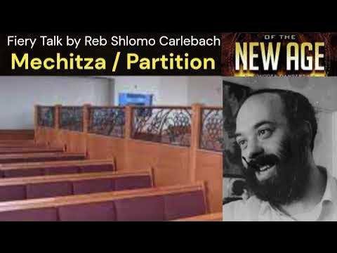 Fiery Speech by Reb Shlomo Carlebach About Mechitza / Partition Separating Men and WOMEN & NEW ...