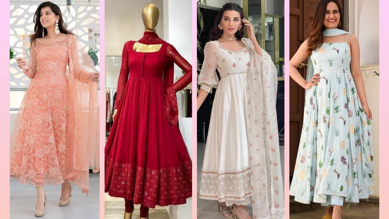 Latest frocks kurti design ideas/Trending fashion for women/party wear ...