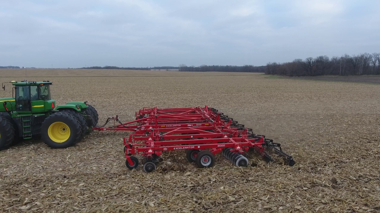 Kuhn Krause 8000 40' Excelerator JSREPAIR.COM - YouTube