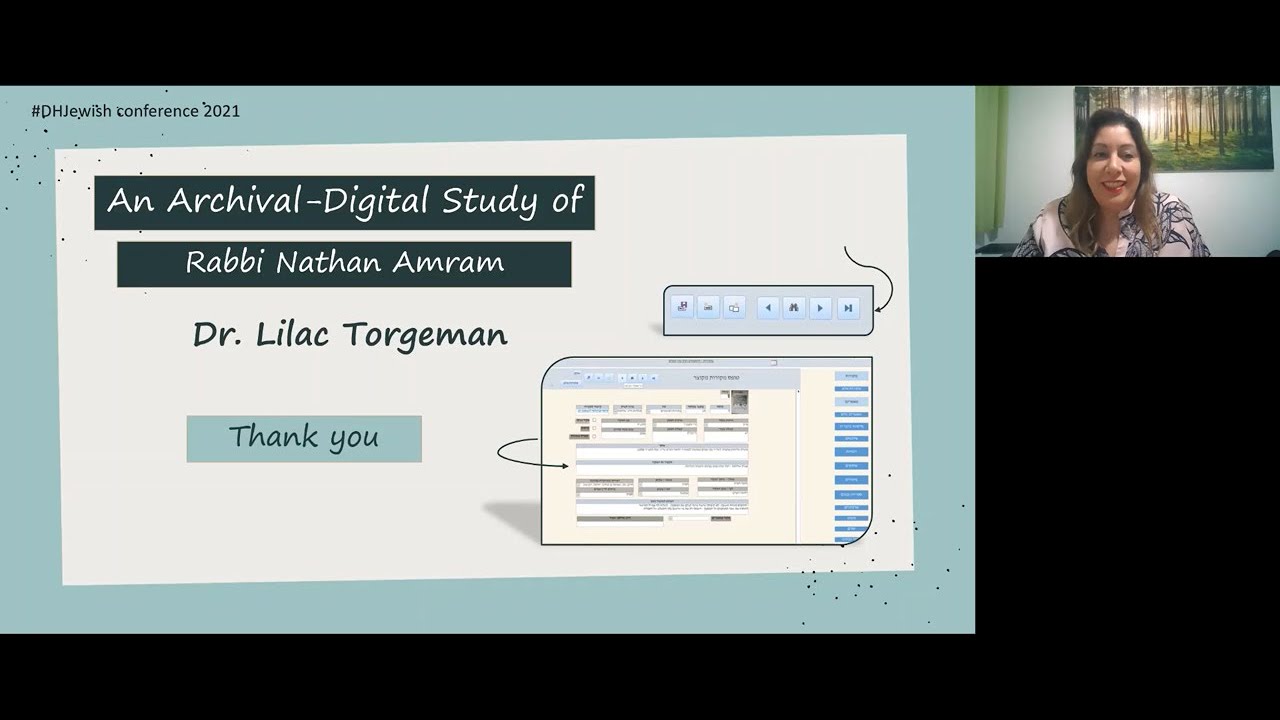 An Archival-Digital Staudy of Rabbi Nathan Amram - Dr. Lilac Torgeman ...