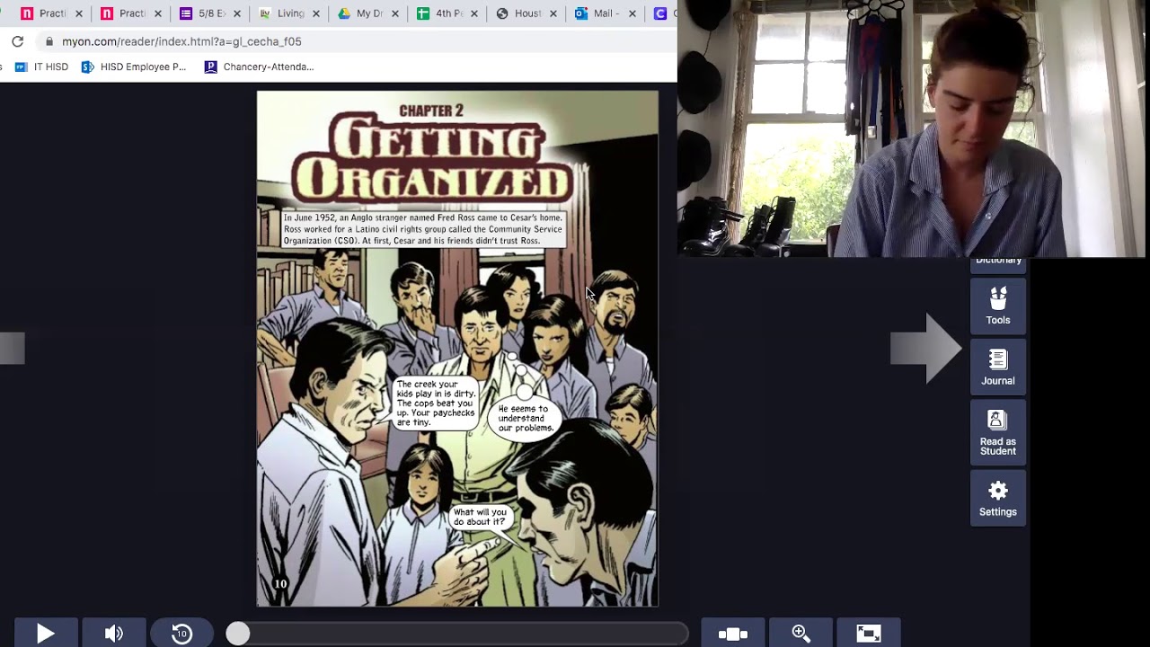 Cesar Chavez (Part 2) read aloud - YouTube