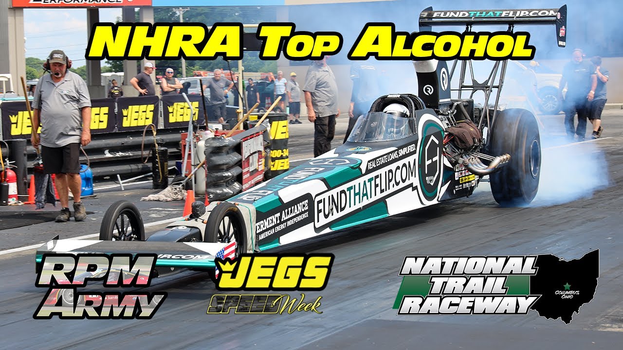 NHRA Top Alcohol Dragsters Qualifying JEGS SPORTSNationals - YouTube