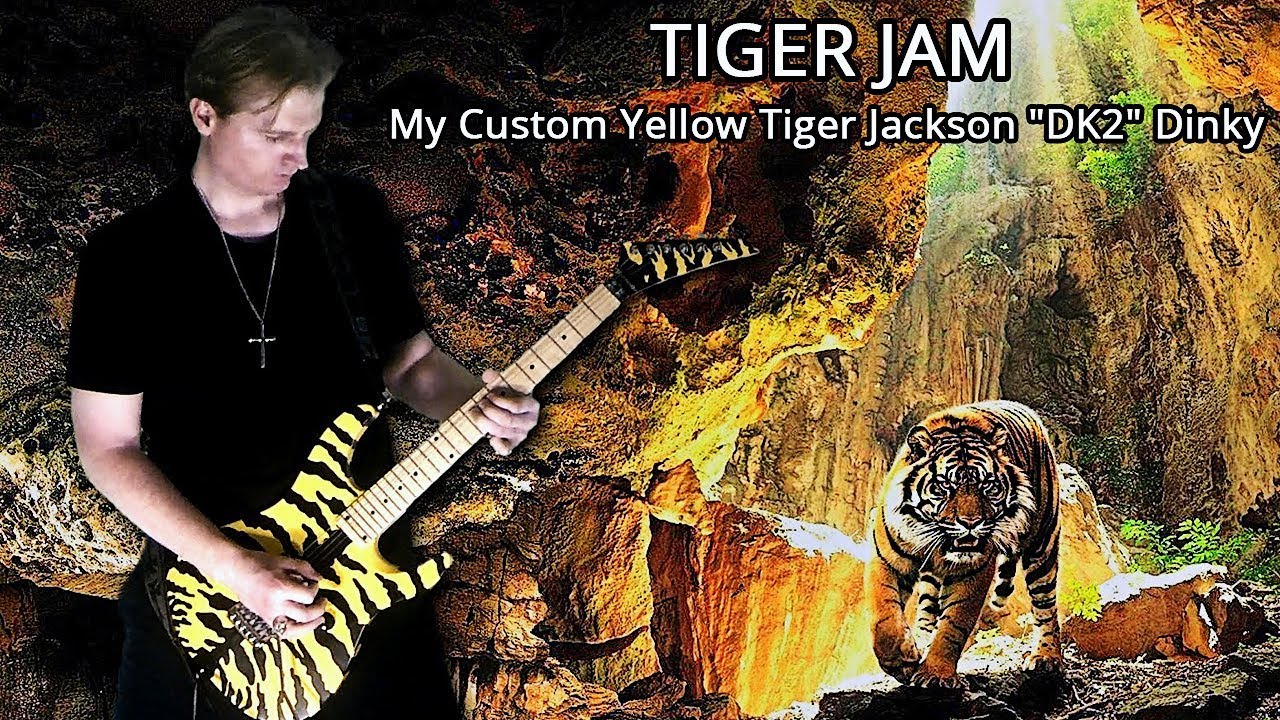Tiger Jam (My Custom Yellow Tiger Jackson "DK2" Dinky) - YouTube