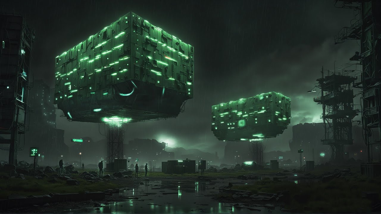 The Hidden Cube | Soothing Post-Apocalyptic Dark Atmospheric Ambient ...