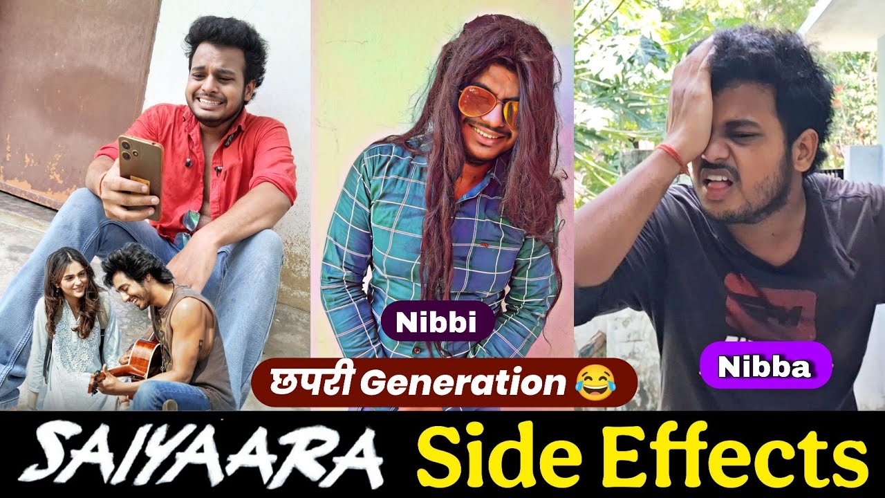 Saiyaara Movie Side Effects in Theatre | Nibba Nibbi Crying Exposed ...