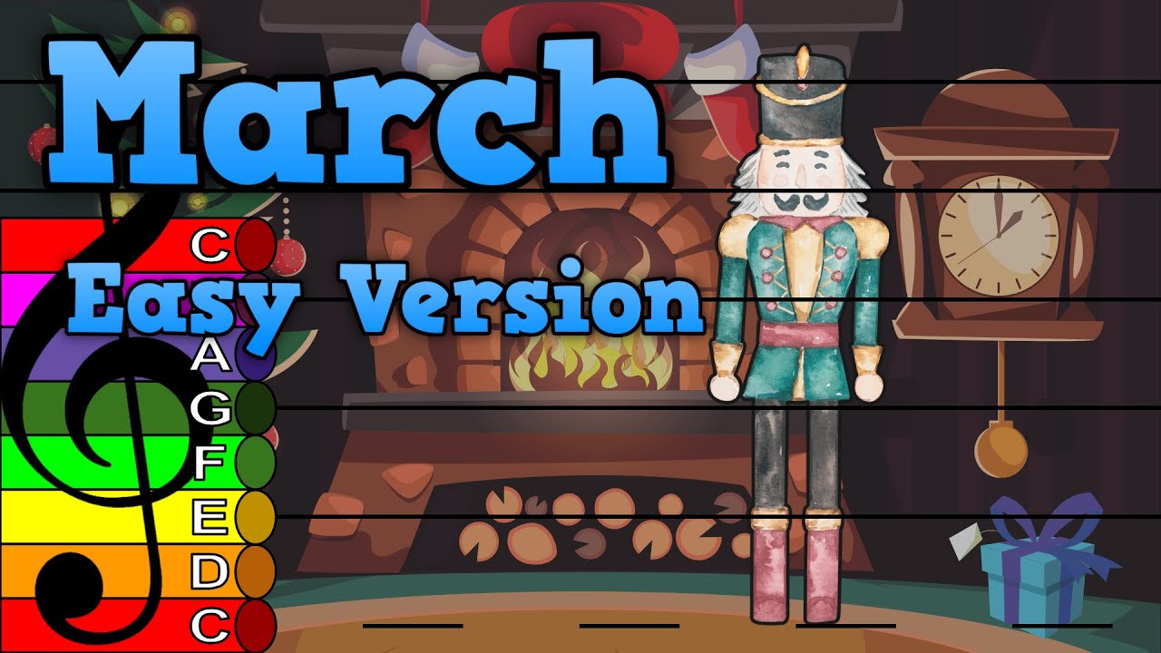 March (Easy Version) - The Nutcracker - Treble Clef Boomwhacker Play ...