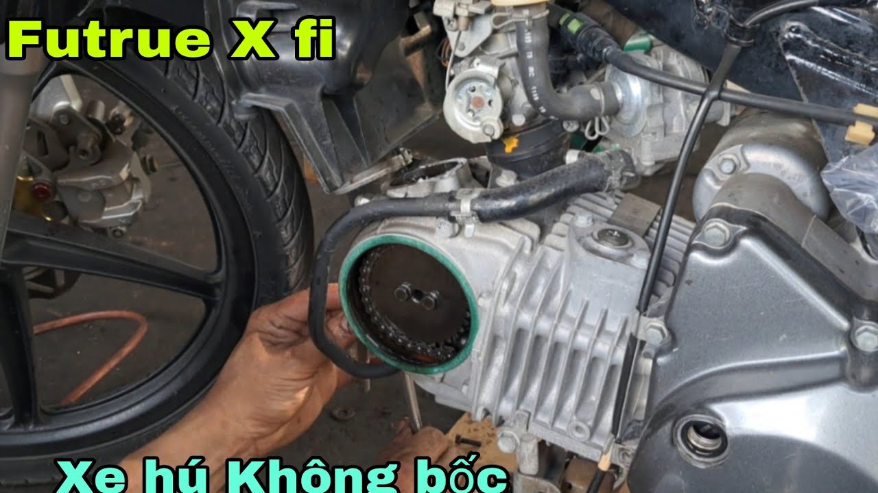 Futrue X Fi xe yếu kì hú/Honda future x fi - YouTube