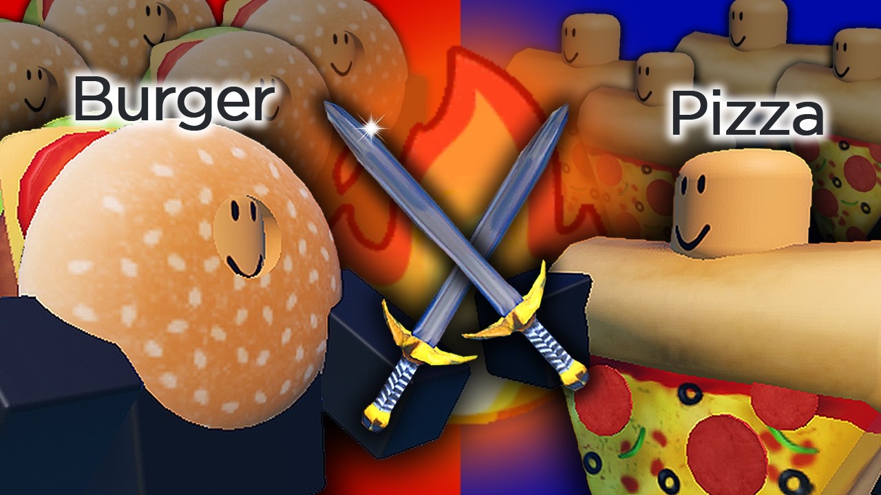 ROBLOX Foodfight - The Battle of Junkfood - YouTube